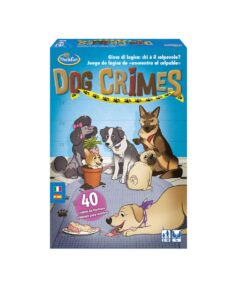 thinkfun 76414 dog crimes, logic game - recommended age 8+ (spanish language edition)