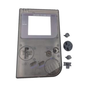 smoke gray third party replacement shell for gameboy dmg-01