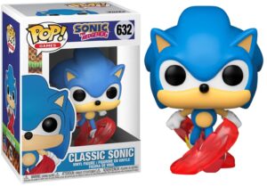 funko pop! games: sonic 30th anniversary - running sonic the hedgehog vinyl figure, 3.75 inches