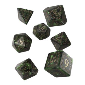 q workshop runk dice set (srun98)