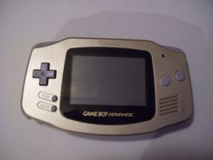 gameboy advance limited edition gold console (renewed)