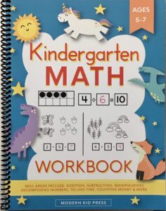 kindergarten math workbook: kindergarten and 1st grade workbook age 5-7 | homeschool kindergarteners | addition and subtraction activities + worksheets (homeschooling activity books)