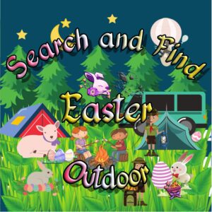 search and find easter outdoor: noteworthy activity book for little explorers, kids age 3-5 year old | pretty multifarious scenes themed easter ( bunnies, chicks, eggs ) | a lot of puzzles.