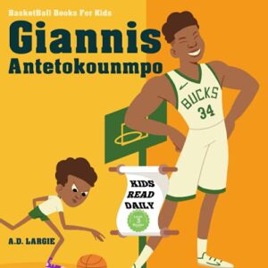 giannis antetokounmpo: i can read books level 4 (basketball books for kids)