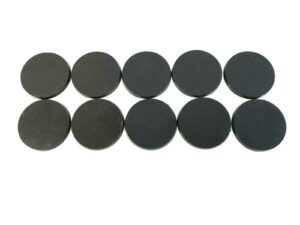 lot of 10 100mm round bases for warhammer 40k & aos games workshop mortarion