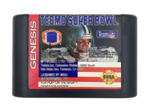 tecmo super bowl - sega genesis (renewed)