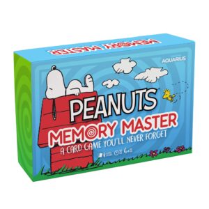 aquarius - peanuts memory master card game