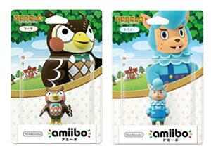 animal crossing 2 pack set [blathers/cyrus] series for nintendo switch -switch lite -wiiu- 3ds [japan import]