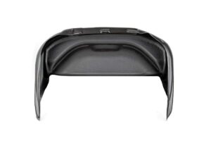 rough country rear wheel well liners for 2019-2022 chevy silverado 1500-4519 black