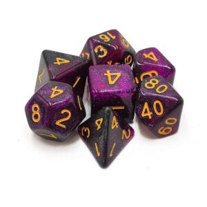 imagitek im-all-dice (purple black nebula)