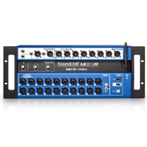 soundcraft ui24r 24-channel digital mixer/usb multi-track recorder with wireless control