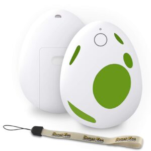 pocket egg auto catch for go plus accessory, 20m range long distance wireless bluetooth for android & iphone, long standby time (green)