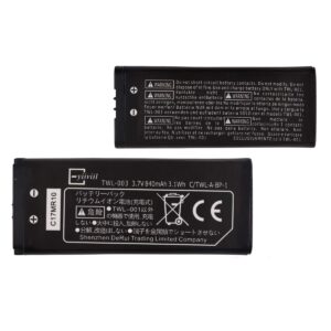 e-yiiviil replacement battery twl-003 compatible with nintendo dsi ndsi with tools