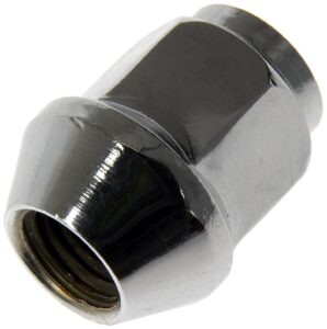 dorman 611-074.40 wheel nut m12-1.50 dometop - 19mm hex, 31mm length compatible with select models, 40 pack (oe fix)