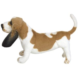 tagln stuffed animals dog basset hound toy plush 13 inch