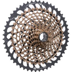 sram xx1 eagle xg-1299 cassette - 12-speed, 10-52t, copper, for xd driver body