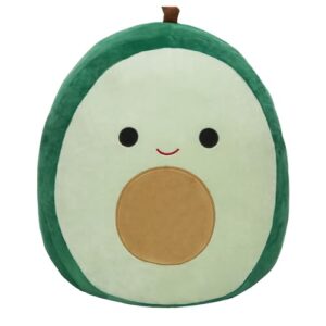 squishmallows official kellytoy plush 16" austin the avocado - ultrasoft stuffed veggie toy