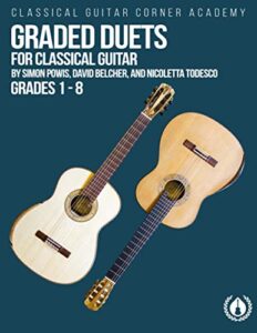 graded duets for classical guitar: progressive pieces from beginner to advanced