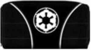 s wars imperial logo clutch wallet