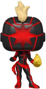 funko pop! marvel: dark captain marvel, summer convention exclusive