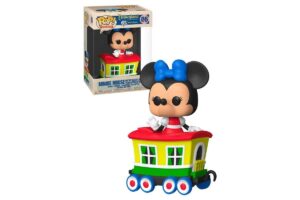 funko pop! disney: casey jr. circus train ride - minnie in caboose car vinyl figure, amazon exclusive, 50949