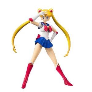 tamashii nations - pretty guardian sailor moon - sailor moon -animation color edition-, bandai spirits s.h.figuarts action figure