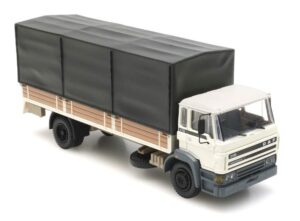 artitec daf tilting cabin 1987, movable hood, white 1/87 finished model truck