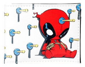 dead-pool funny bi-fold wallet