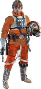 hot toys star wars the empire strikes back 11 inch action figure 1/6 scale - luke skywalker snowspeeder pilot 906711