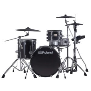 roland electronic streamlined drum kit with full-size wooden shells (vad-503-1)