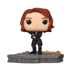 funko pop! deluxe marvel: avengers assemble series - black widow, amazon exclusive, figure 5 of 6