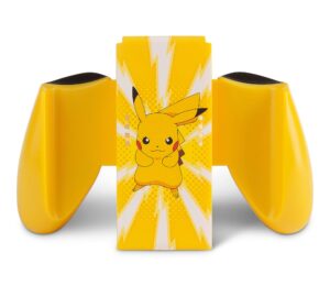 powera pokemon joy-con comfort grip for nintendo switch - pikachu, works with nintendo switch lite - nintendo switch