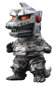 x-plus mechagodzilla 1974 defo real soft vinyl statue, multicolor