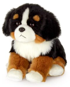 bearington bernie the bernese mountain dog stuffed animal, 13 inch puppy stuffed animal