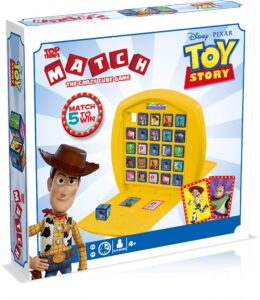 top trumps match game toy story - family board games for kids and adults - matching game and memory game - fun two player kids games - memories and learning, board games for kids 4 and up