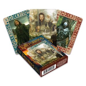 lord of the rings playing cards - lotr heroes & villains themed deck of cards for your favorite card games - officially licensed lotr merchandise & collectibles