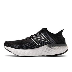 new balance men's fresh foam 1080 v11 running shoe, black/thunder, 11.5