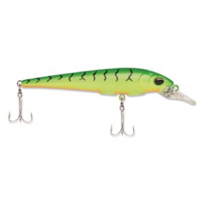 berkley hit stick fishing lure, firetiger, 1/4 oz, 3 1/2in | 9cm crankbaits, largest rolling action of any berkley hard bait, equipped with sharp fusion19 hook