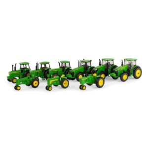 john deere ertl 1/64 ertl 75th anniversary set (green)