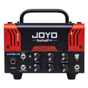 joyo jackman ii amplifier 20 watt hybrid mini tube head bluetooth bantamp xl series with foot switch