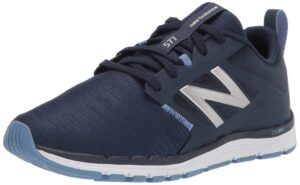 new balance women's 577 v5 cross trainer, navy, 9.5