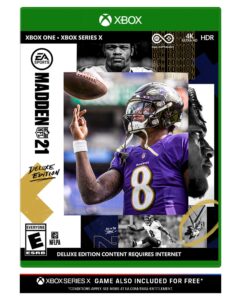 madden nfl 21 deluxe edition - xbox one