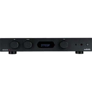 audiolab 6000a play integrated amplifier with wireless audio streaming (black)