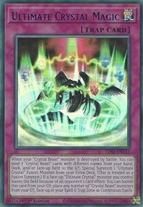 ultimate crystal magic (blue) - lds1-en117 - ultra rare - 1st edition