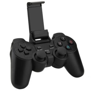 wireless gaming controller usb bluetooth gamepad joystick game controller with 2.4g receiver compatible for phone/pc/laptop computer(windows xp/7/8/10)/android smart tv/tv box