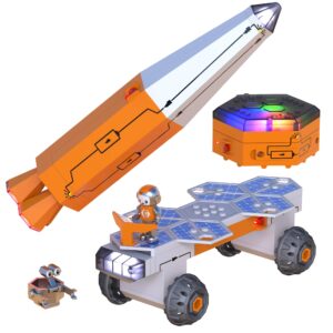 educational insights circuit explorer rocket ship circuit for kids, space toy, building set, stem toy, gift for boys & girls, ages 6+