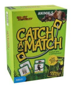 memory game - animal matching game for kids ages 3 and up - animal card game educational learning toy - birthday for boys and girls (50 pcs matching cards with 25 pairs)