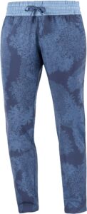 salomon women's standard sweatpants, mood indigo, m