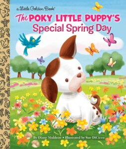 the poky little puppy's special spring day (little golden book)