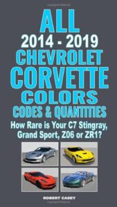 all 2014-2019 chevrolet corvette colors, codes & quantities: how rare is your c7 stingray, grand sport, z06, or zr1?